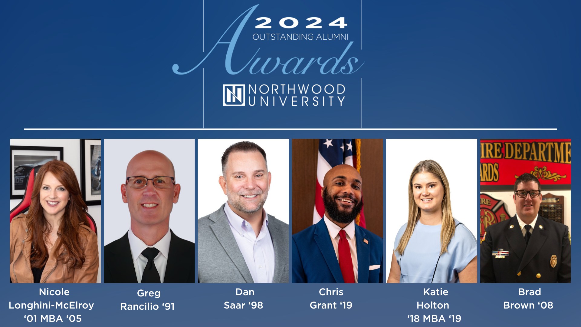 Northwood Announces 2024 Class of Outstanding Alumni - Northwood University
