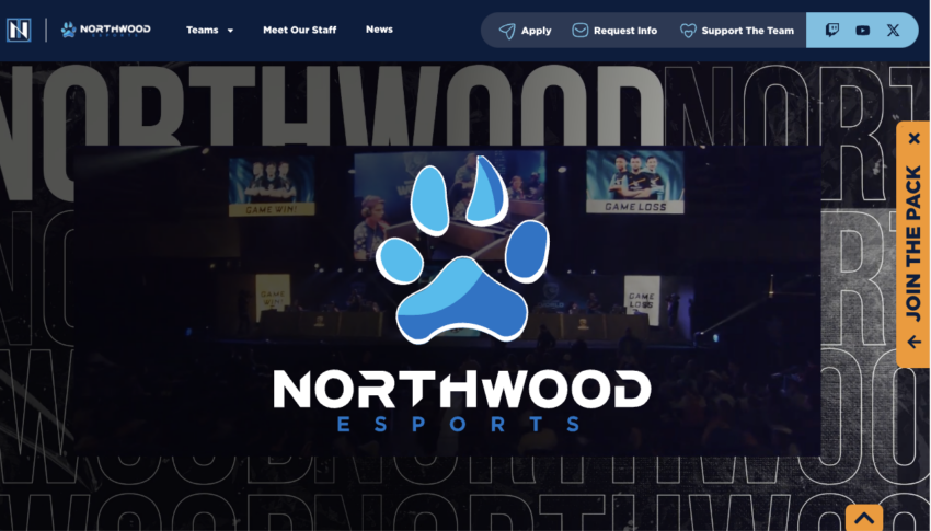 Reimagined Northwood Esports website elevates fan experience ...