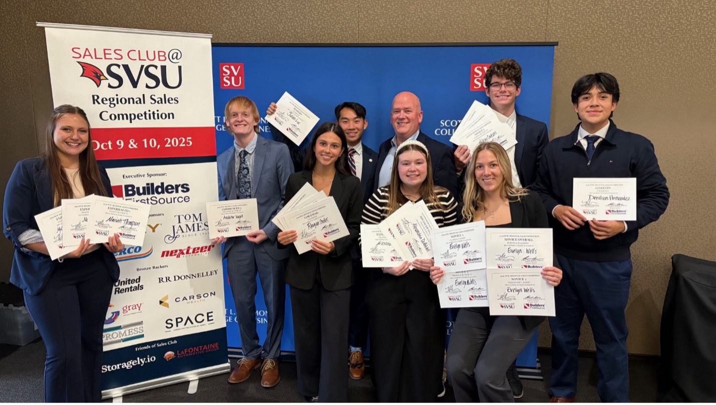 Sales Students Excel at Regional Sales Competition - Northwood University